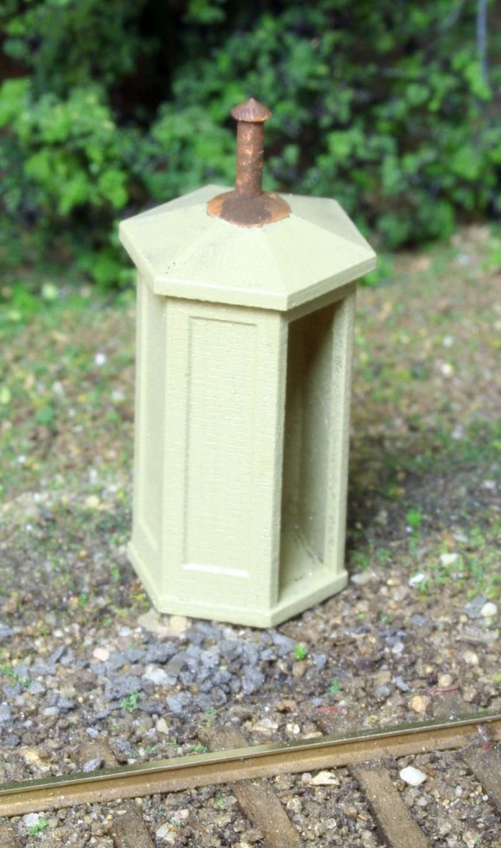 87-SJ6 Lehigh Valley Concrete Phone Booth HO Scale – 3D Central