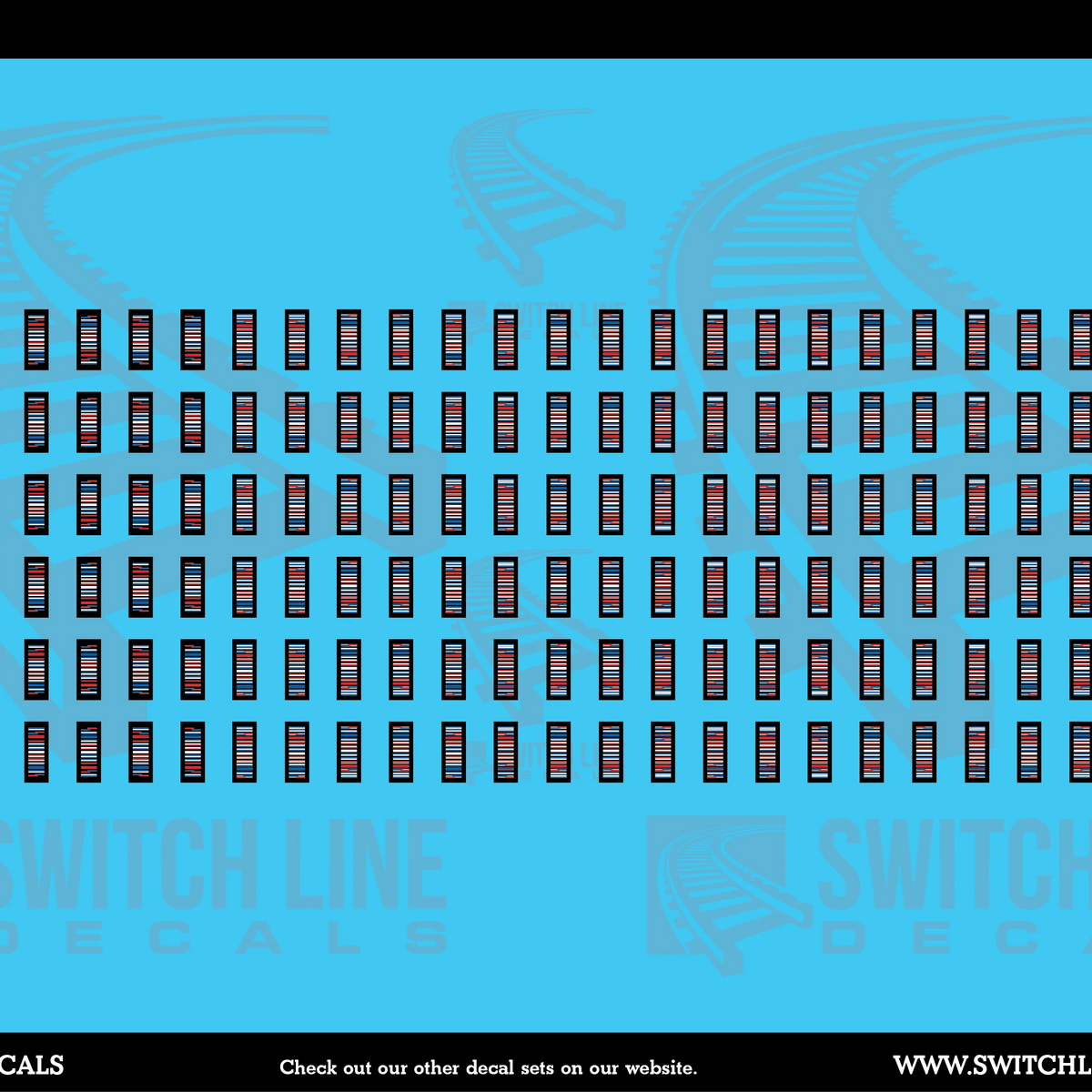 HO Scale ACI KarTrak Decal Set – 3D Central