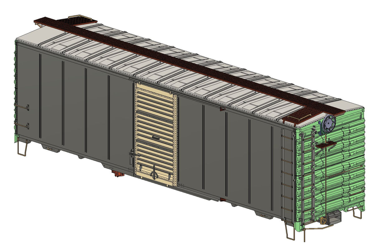 32020 D&H 40' Oneonta Built Boxcar – 3D Central