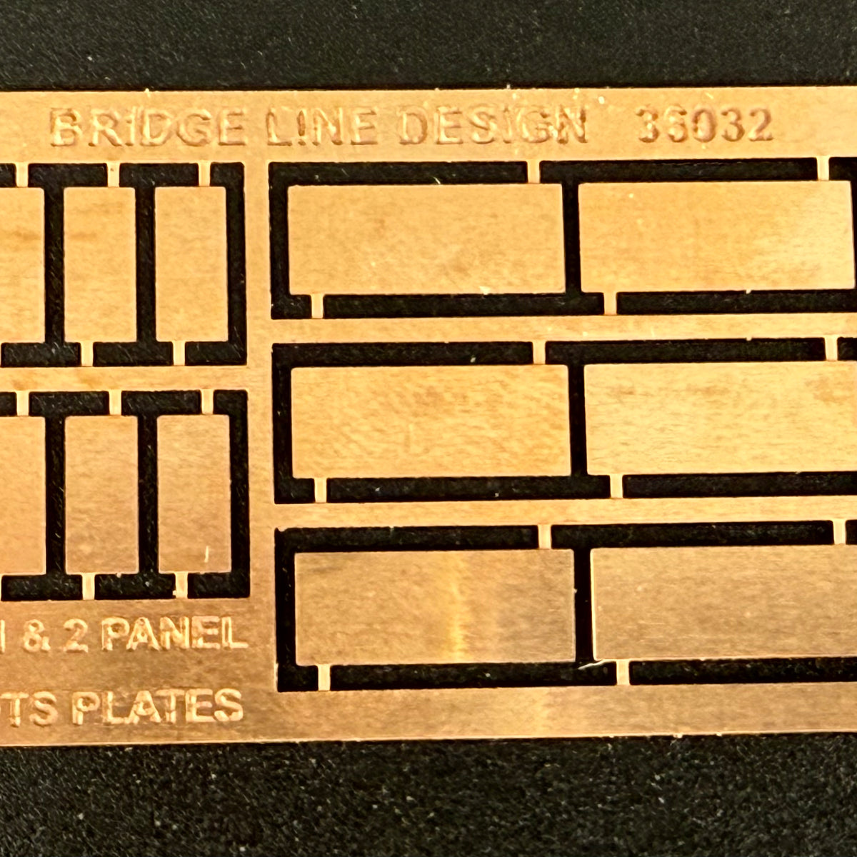 36032 ACI and 2 Panel COTS Plates - Photo Etched – 3D Central