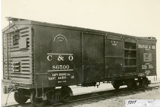 32101 C&O Ventilated Boxcar XV V4-1 – 3D Central