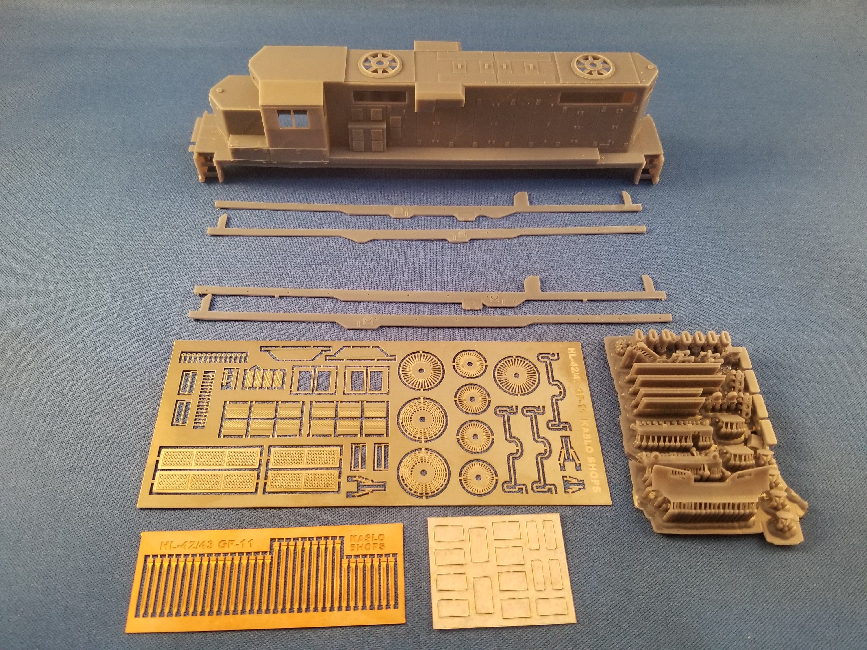 3D Central Trains: Locomotive Model Kits